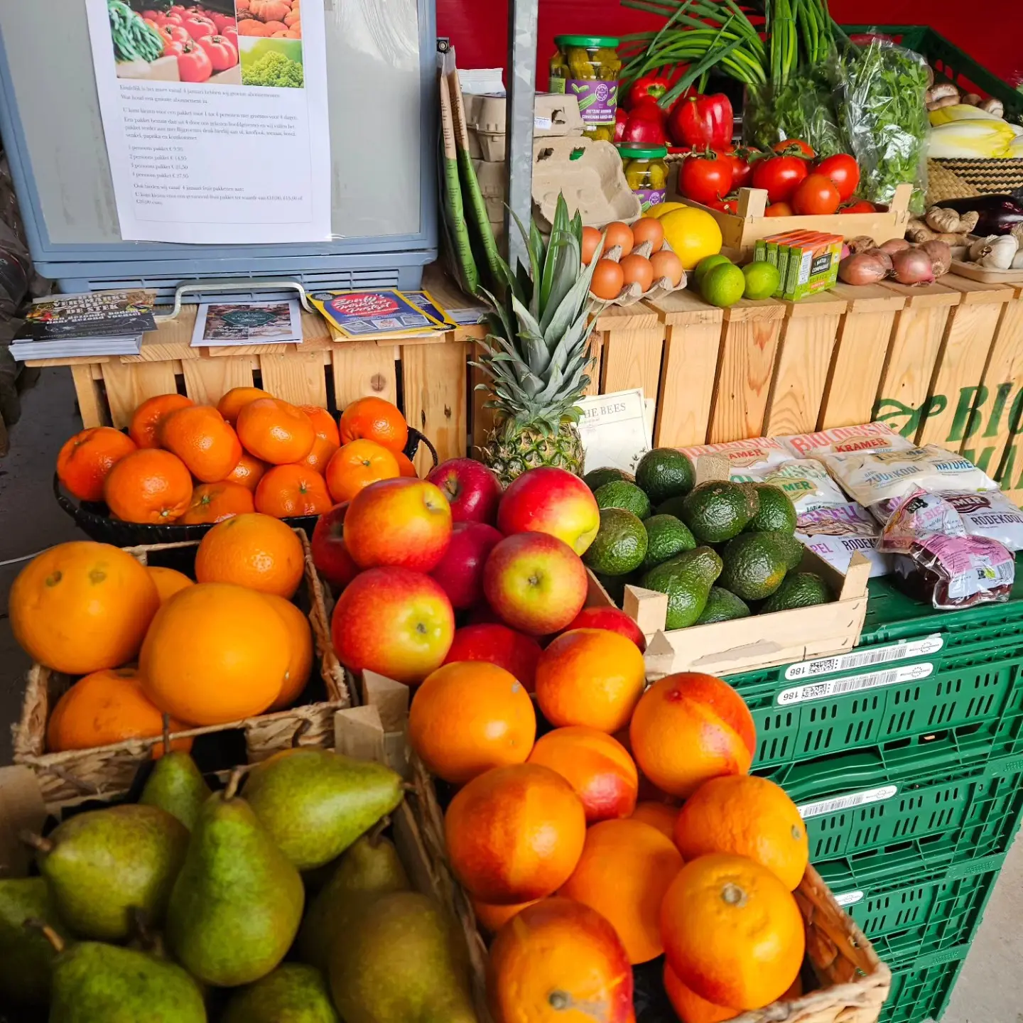 Bio Versmarkt op de Stek - Kwekerij, Stalletje en Boerderijwinkel in Wognum