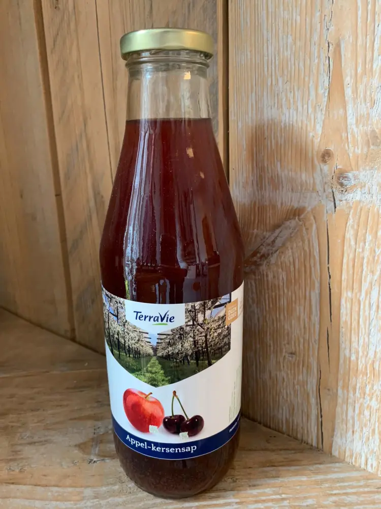Appel -kersensap bij de boer - Boerderijwinkel en -automaten De ...