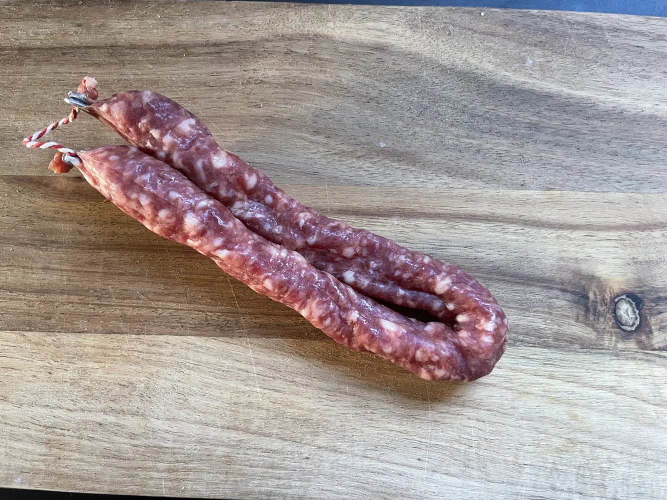 Droge worst knoflook bij de boer - De Kudde van Terschelling