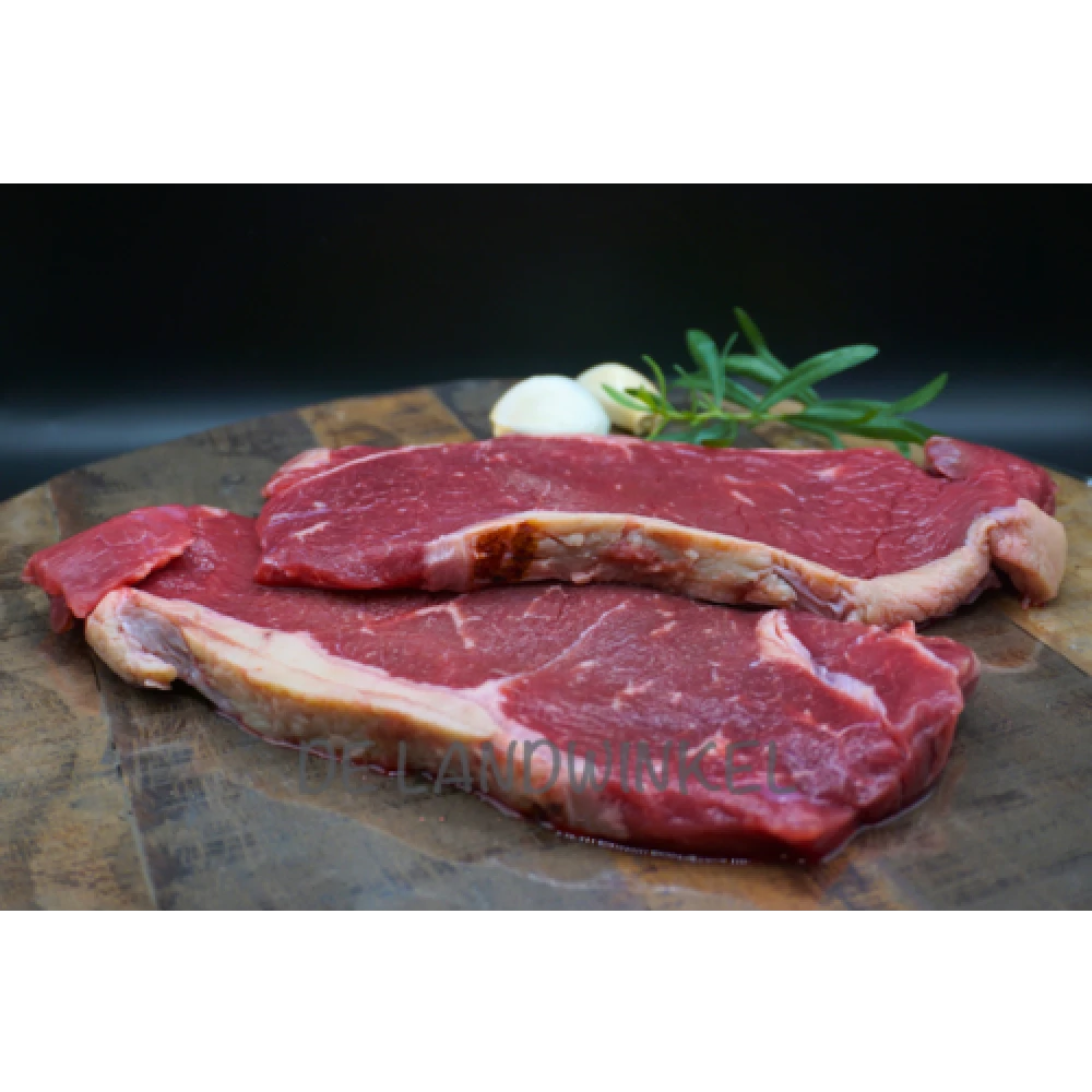 Entrecote 500gr. - (H)eerlijk Limburgs Limousin Rundvlees bij de boer - De Landwinkel