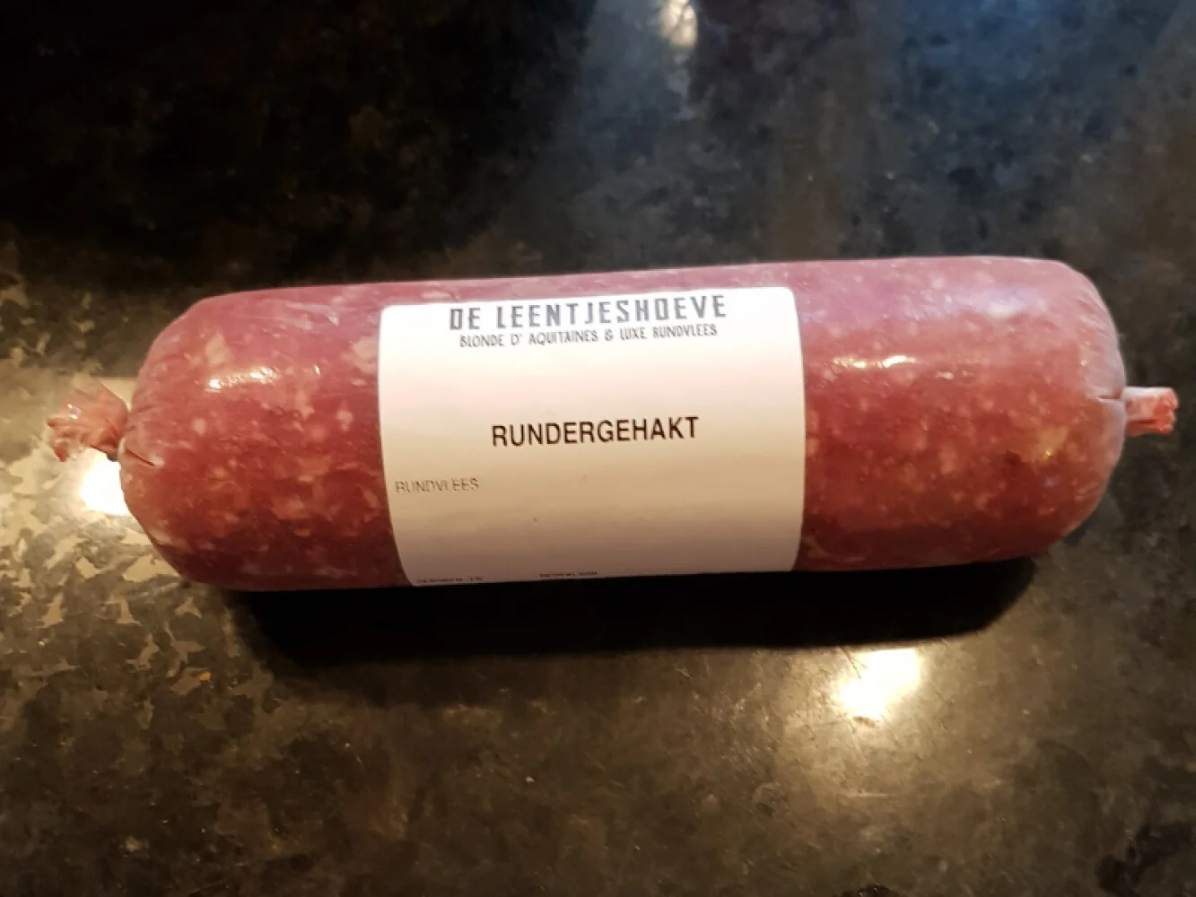 Leentjes luxe rundergehakt (ca 250 gram per rolletje) bij de boer - De ...