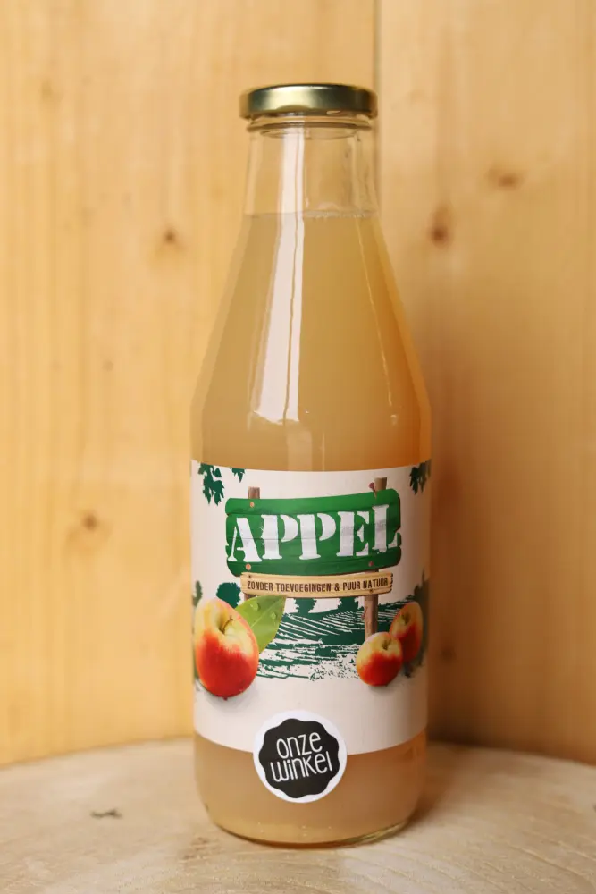 Onze Winkel Appelsap 0,75 liter bij de boer - Onze winkel