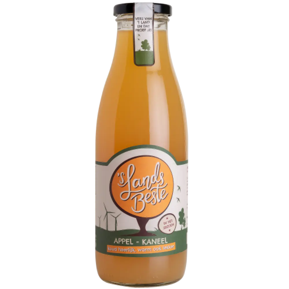 Landsbeste Appel-Kaneel 0,75 liter bij de boer - Onze winkel