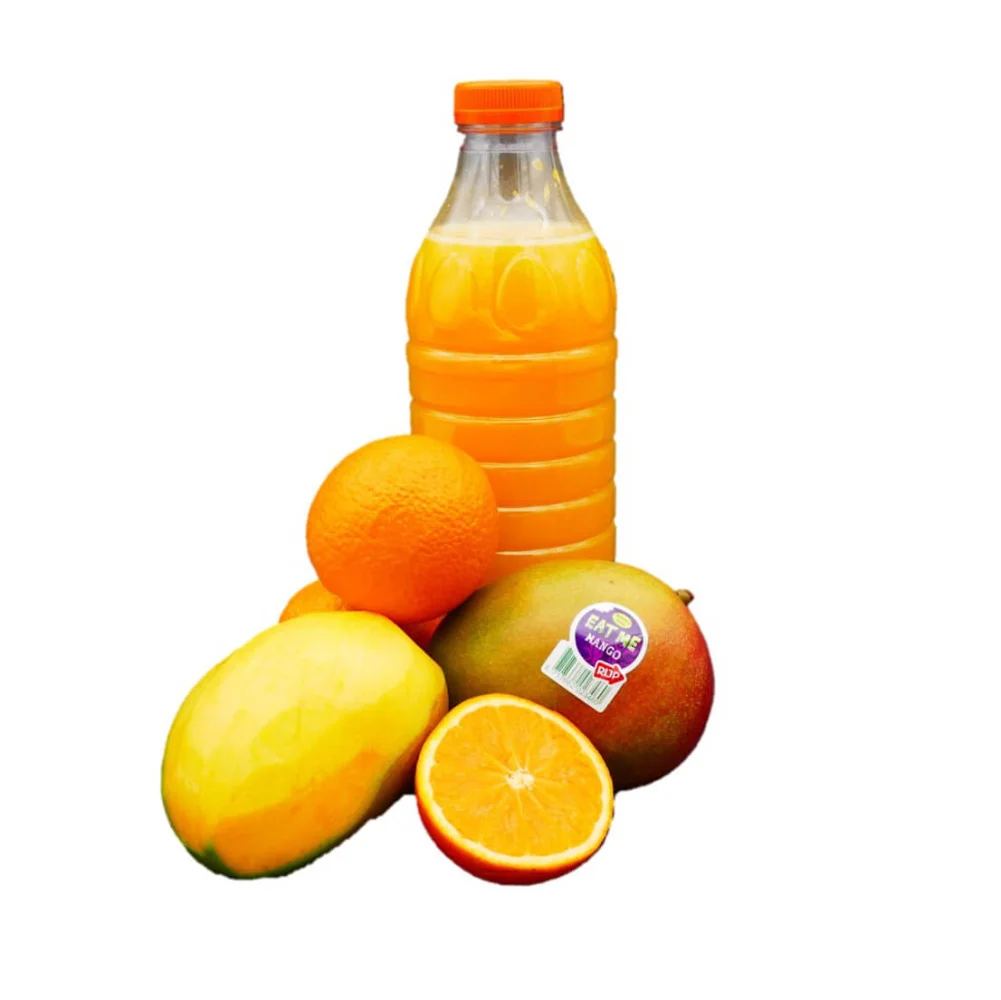 Verse sinaasappel mango sap bij de boer - Vitaminehoek De Kragge