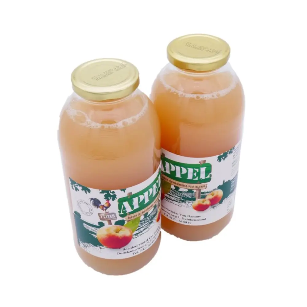 Appelsap 1 liter bij de boer - Vitaminehoek De Kragge