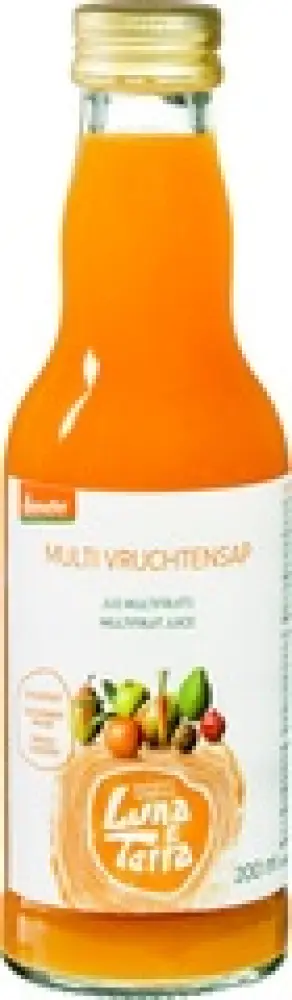 Multi vruchtensap in glazen fles 200ml Lun Ter bij de boer ...